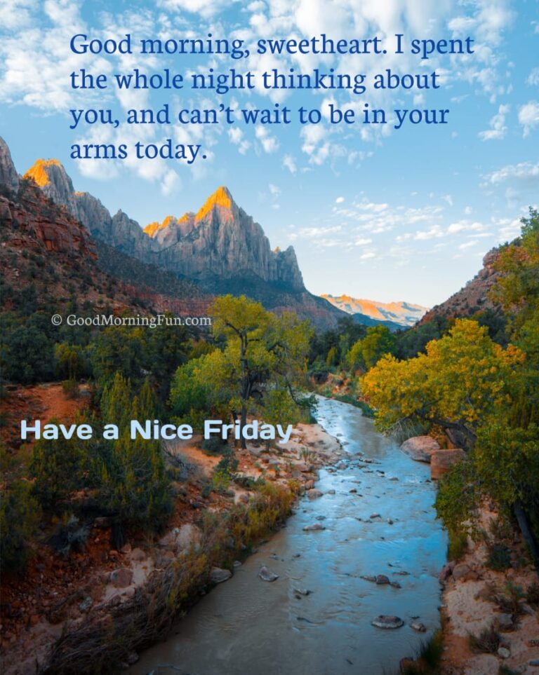 Good Morning Friday Images & Greetings For Whatsapp Status