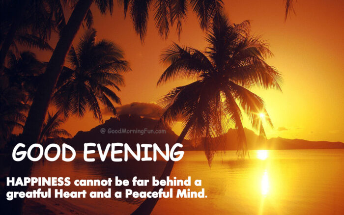 Wonderful Good Evening Pictures Quotes - Good Morning Fun
