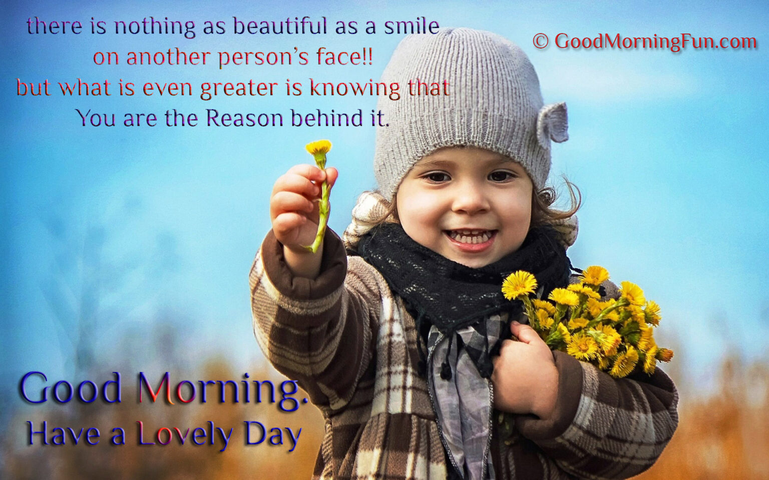 50 Good Morning Quotes on Smile - Smile and be Grateful for all the ...