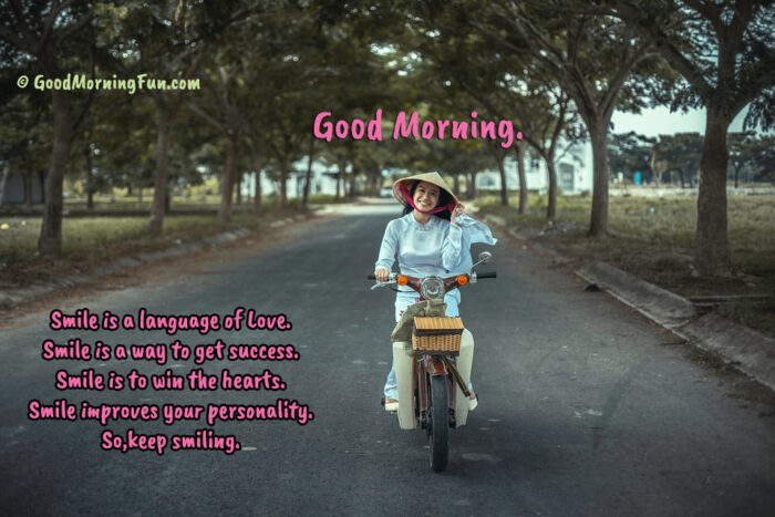 50 Good Morning Quotes on Smile - Smile and be Grateful for all the ...