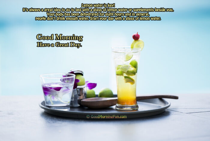 Famous Good Morning Short Health Quotes - Good Morning Fun