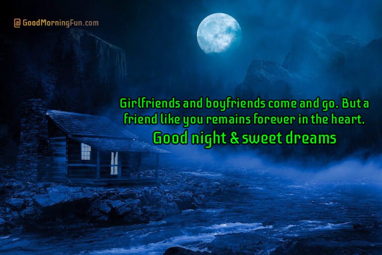 Good Night Images with Quotes for Friends - Good Morning Fun
