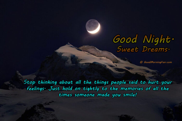 Inspirational Good Night Quotes - Good Morning Fun