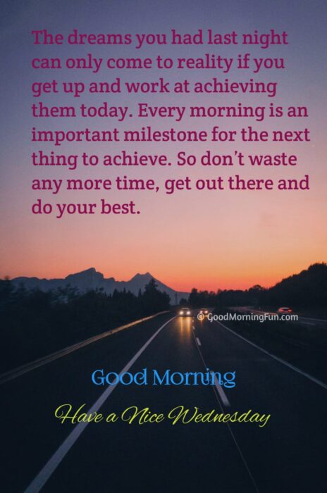 Wednesday Motivation Quotes - Good Morning Fun