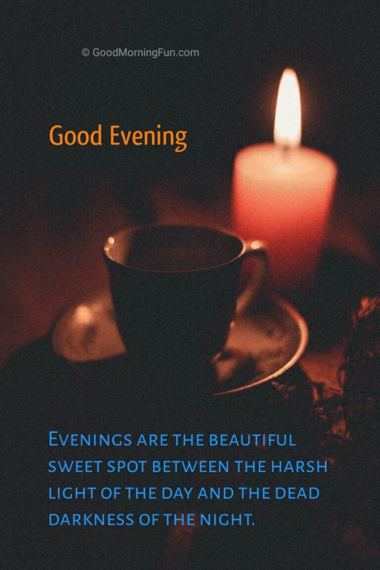Good Evening Coffee Cup Images & Quotes - Good Morning Fun